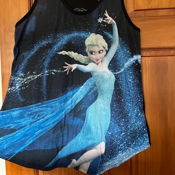 Disney | Tops | Disney Frozen Elsa Tank Top | Poshmark